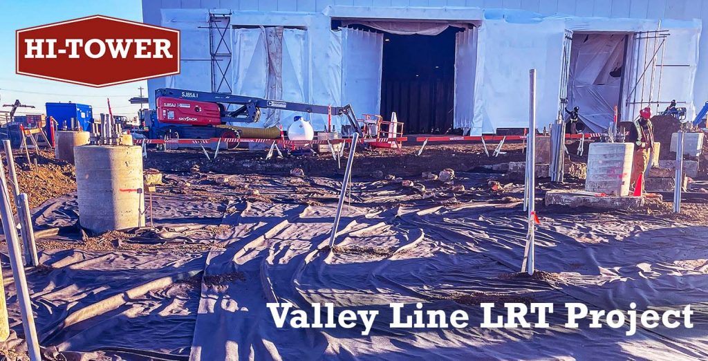 Valley Line Ballast and Drainage LRT Project - Hi-Tower